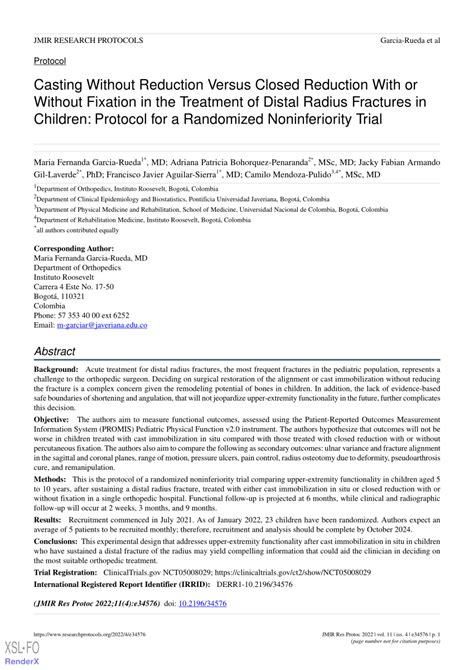 Pdf Casting Without Reduction Versus Closed Reduction With Or Without Fixation In The