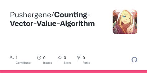 GitHub Pushergene Counting Vector Value Algorithm