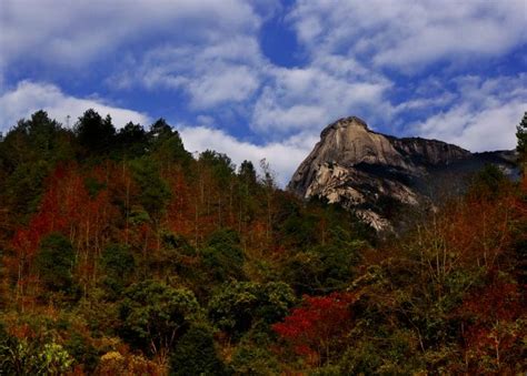 新丰县云髻山 新丰县云髻山景区 新丰县云髻山古镇 大山谷图库