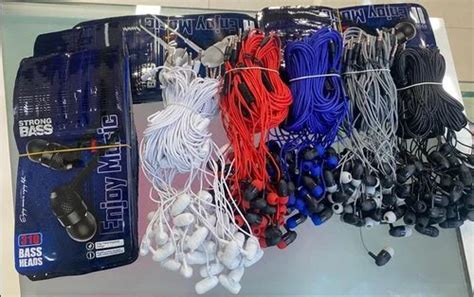 Black Mobile Wired Earphone At Piece In Mumbai Id