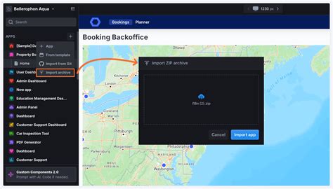Export And Import An App Ui Bakery Docs