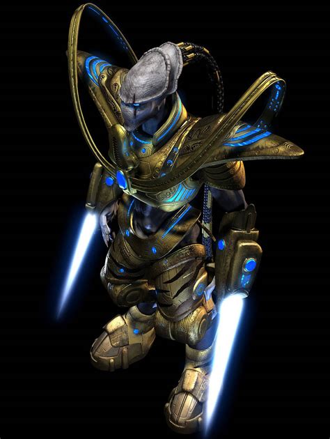 Protoss Zealot By Sgthk On Deviantart