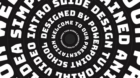 Free Powerpoint Animated Intro Slide Template