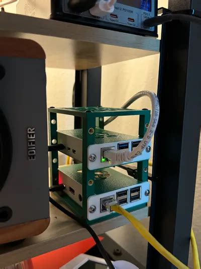 Raspberry Pi 4 And 5 Mini Server Rack Case By Jonthemiller Makerworld