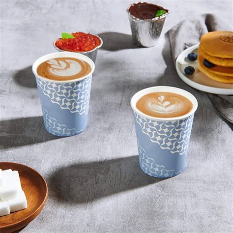8 Oz Disposable Cups For Hotandcold Drinks Paper Cup Manufacturer