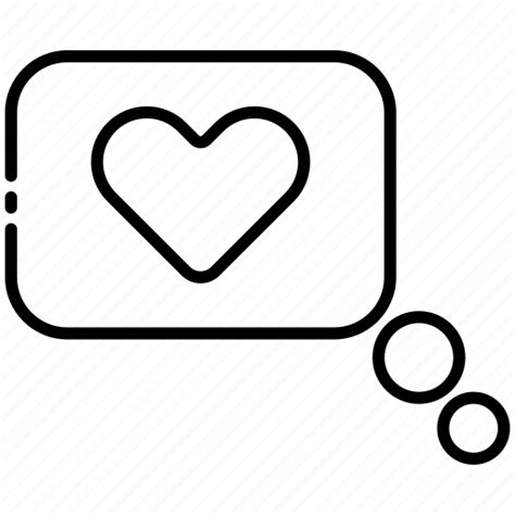 Bubble Message Chat Communication Love Icon Download On Iconfinder
