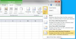 Mastering Excel How To Add Standard Deviation Bars In Excel