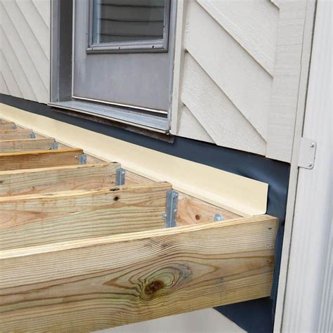 Prowood 12 In X 20 Ft Roll Butyl Deck Flashing And Post Wrap How To