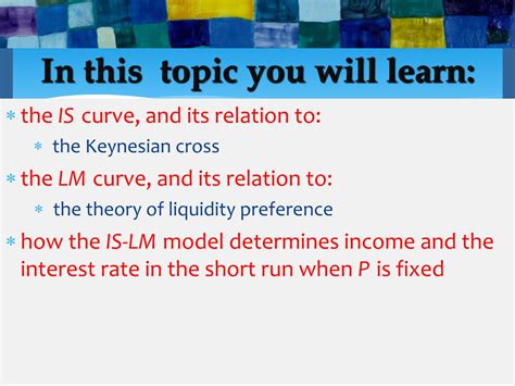 PPT IS LM Model PowerPoint Presentation Free Download ID