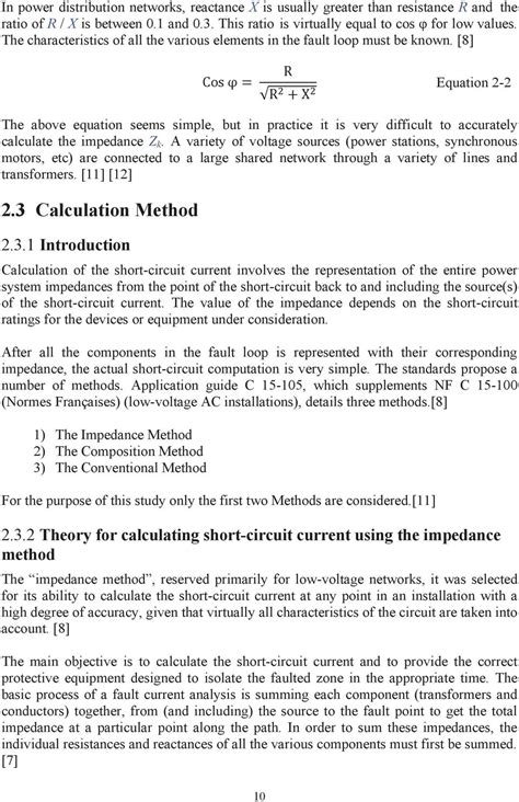 how to calculate short circuit rating