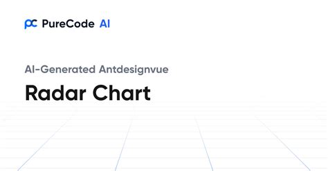 implement antdesignvue radar chart fast using ai