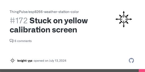 Stuck On Yellow Calibration Screen · Issue 172 · Thingpulseesp8266