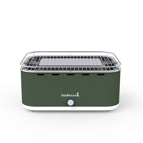 Barbecook Barbecue De Table Carlo Vert Armée