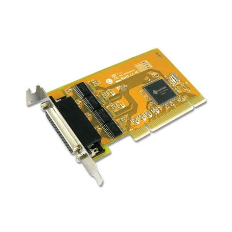 Sunix 4 Port Rs 232 Universal Pci Low Profile Serial Board Ser5056al