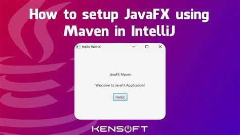 How To Setup Javafx In Intellij Idea 2023 Maven With Jar