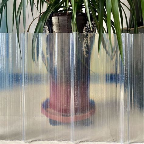5pcs High Impact Clear Corrugated Pvc Roofing Sheets Plastic Sheet Uv