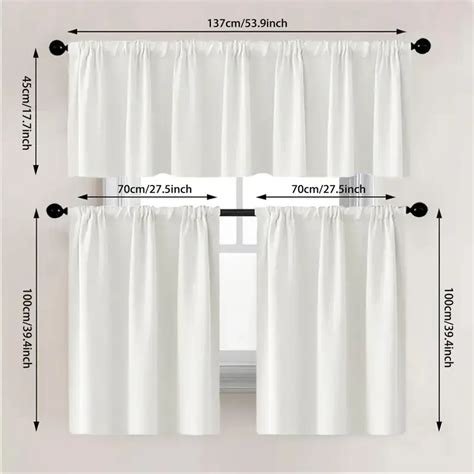 Сільська Штора З Візерунком Зірок Дизайн З Кишенею Для Штанги Для Вітальні Спальні Кухні Та