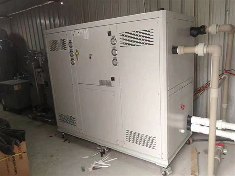 15 Ton Low Temperature Water Cooled Glycol Chiller 20hp Low