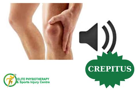 Crepitus Cracking Joint Elite Physio Therapy