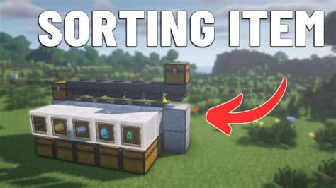 NEW UPDATED Item Sorter In Minecraft 1 21 YouTube