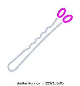Bobbypins Icon Suitable Wide Range Digital Stock Illustration Shutterstock