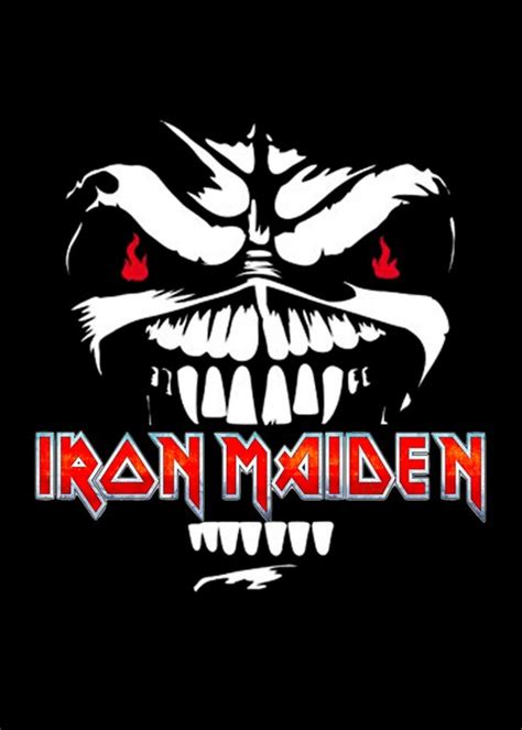 Iron Maiden Logo Wallpaper Logo Iron Maiden Heavy Metal Cement