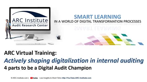 Digitalization In Internal Auditing Virtual Trainingsseries