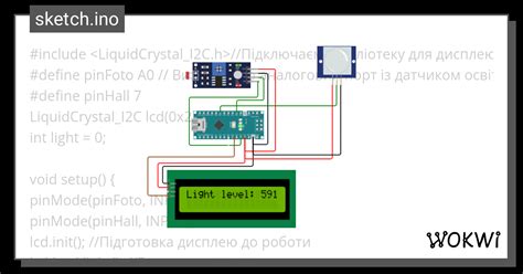 Hall An Light Demo Wokwi Esp32 Stm32 Arduino Simulator