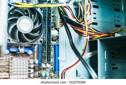 Computer System Unit Inside View Computer Stock Photo 552070348 Shutterstock