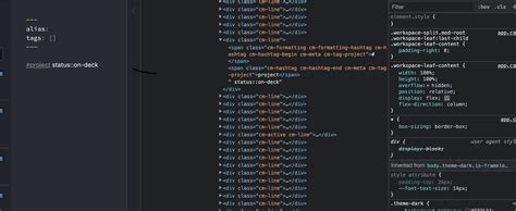 CSS For Tag Metadata Help Obsidian Forum