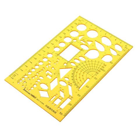 Heating Ventilation Air Conditioning Drafting Design Drawing Template Kt Soft Plastifc Ruler