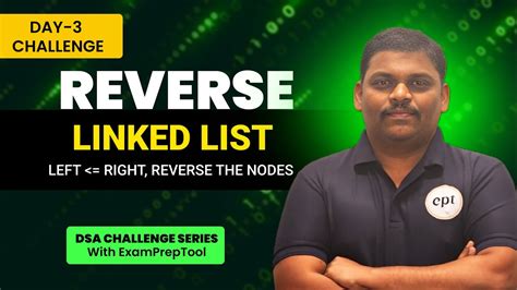 Reverse The Linked List Day 3 Challenge Code With Reddy Sir