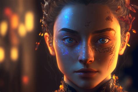 Premium Photo Concept For Digital Facial Recognition