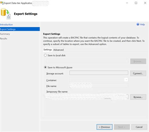 Backup For Azure Sql Db To Azure Blob Storage Microsoft Qanda