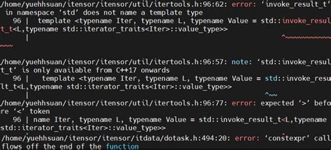 Compile Error In Itensor And Tensor Network Machine Learning Project