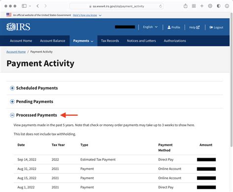 How To View Your Irs Tax Payments Online • Countless