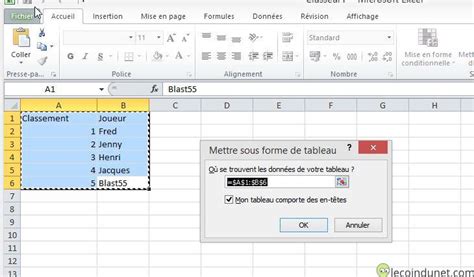 Colorer Une Ligne Sur Deux Dans Un Tableau Excel Lecoindunet