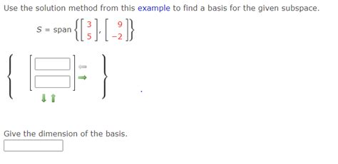 Solved Use The Solution Method From This Example To Find A Chegg Com