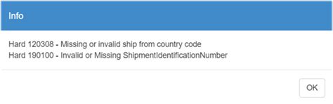 Hard 120308 Missing Or Invalid Ship From Country Code Solution