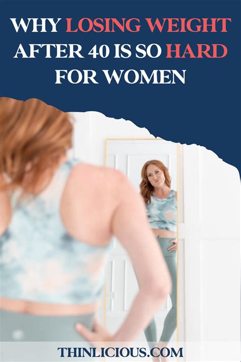 Why Losing Weight After 40 Is So Hard For Women And What To Do About