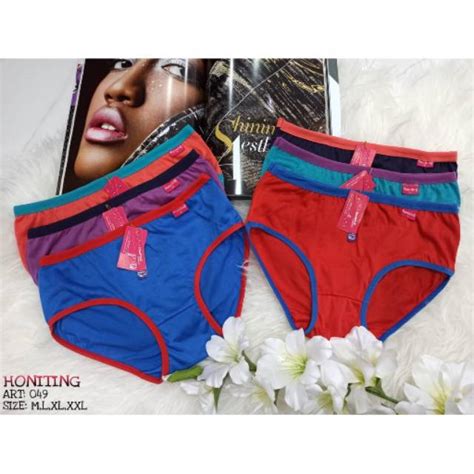 Celana Dalam Wanita Dewasa Cd Perempuan Cd Cewek M Xxl Rainbow