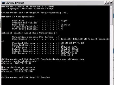 Cant Ping Dns Server Vbforums