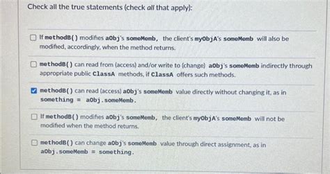 Solved Classb And Classa Have No Special Relationship They