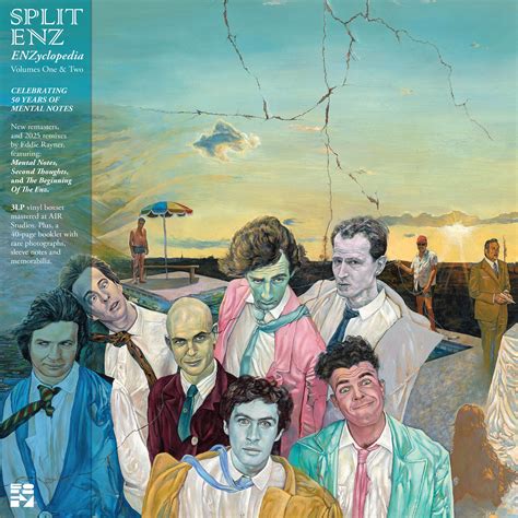 Split Enz Enzyclopedia Volumes One And Two Rough Trade 3lp