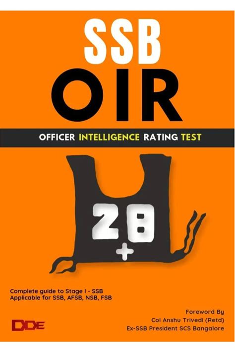 Ssb Oir And Ppdt Complete Guide To Stage 1 Ssb Interview Dde Defence Direct Education Lucky