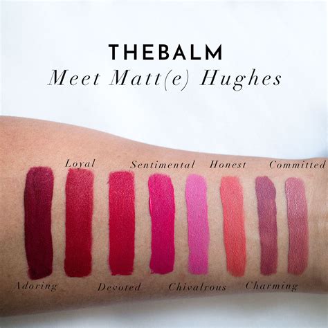 Thebalm Meet Matte Hughes Liquid Lipstick Swatches And Review Liquid