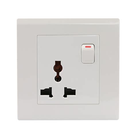 13A 250V Electrical Socket 3pin Multi Light Socket Switch Socket Light Socket And Electrical
