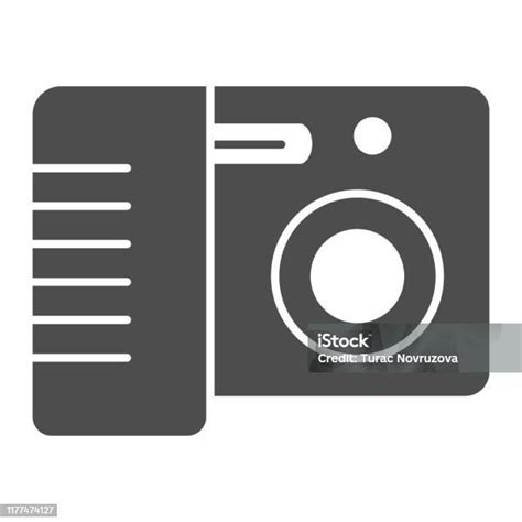 카메라 솔리드 아이콘입니다 사진 카메라 벡터 그림 흰색에 격리 사진 글리프 스타일 디자인 웹 및 응용 프로그램을 위해 설계 Eps 10 10에 대한 스톡 벡터 아트 및 기타