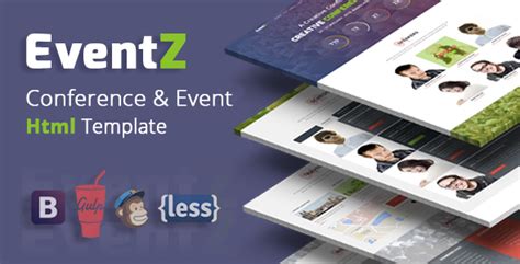 EventZ Conference Event Html Template By Codeboxr ThemeForest