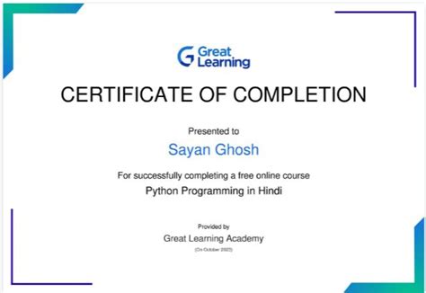 Sayan Ghosh On Linkedin Pythoncourse Greatelearning